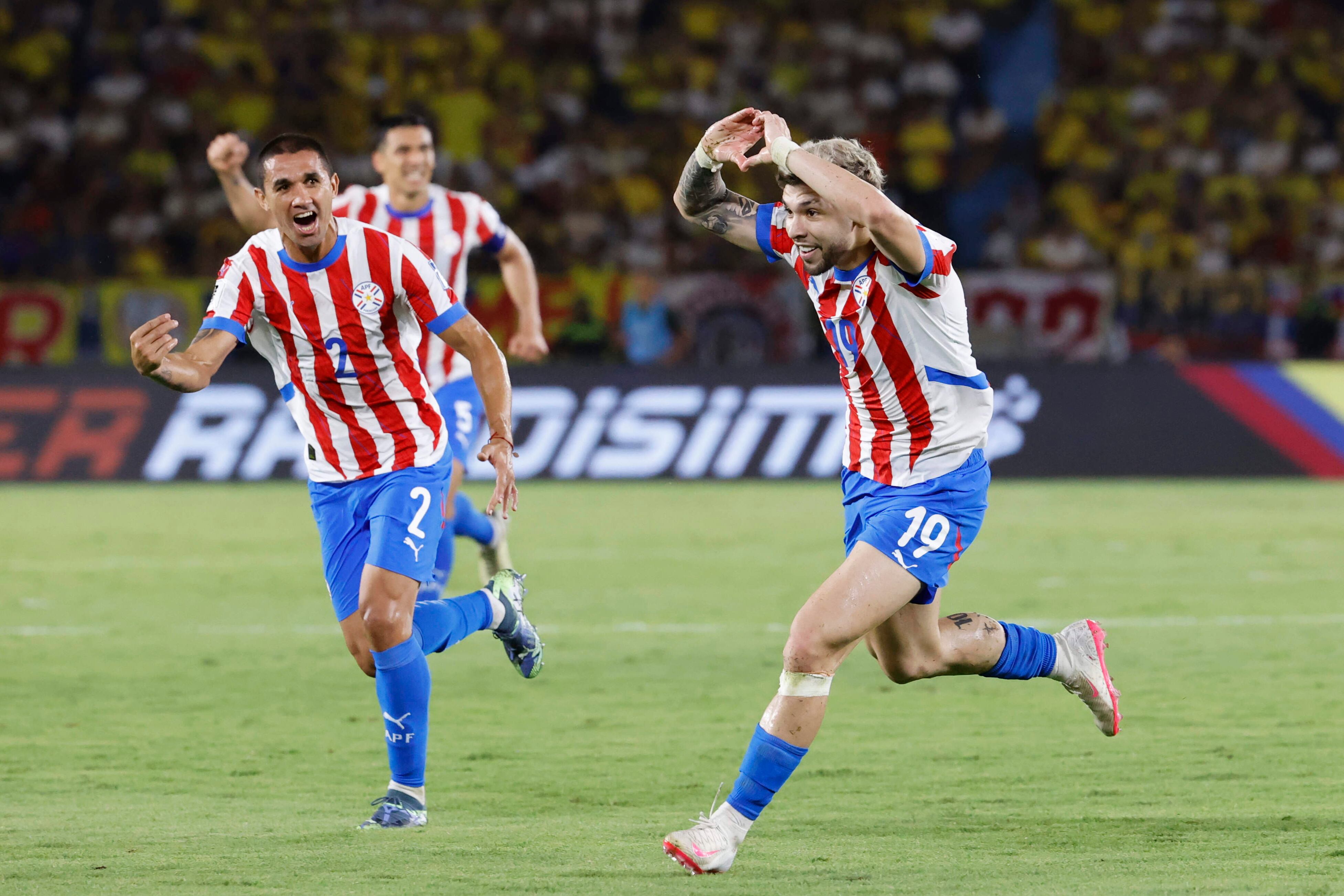 ¡Papelón! Colombia no pudo ante Paraguay y comprometió su clasificación ...