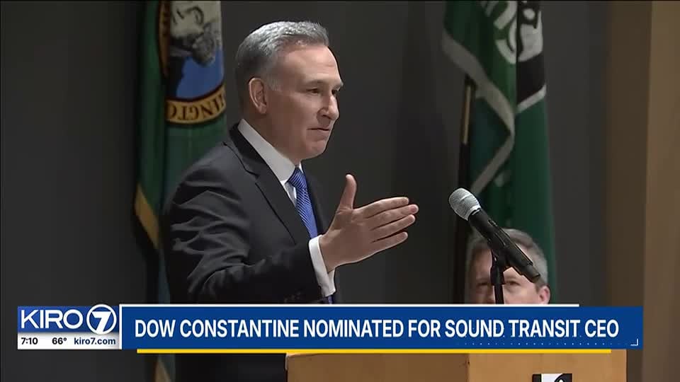 VIDEO: Dow Constantine nominated for Sound Transit CEO
