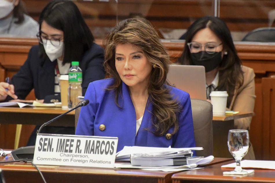 Imee Marcos says leaving Alyansa over differences over Duterte arrest