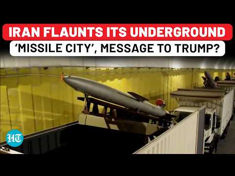 After Daring Trump & Bibi, Iran Shows Off Underground 'Missile City ...