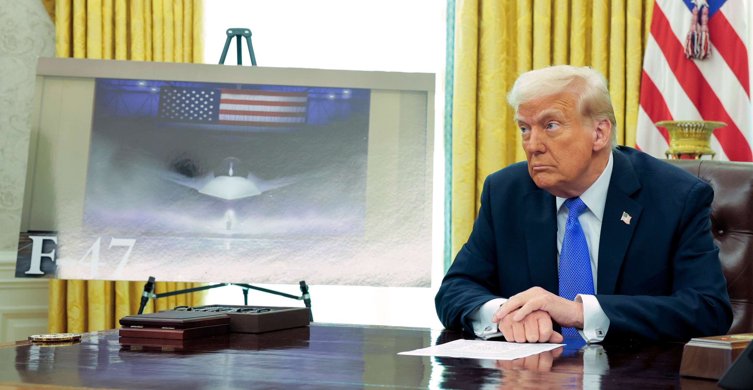 Trump onthult Boeing's F-47, Amerika's volgende generatie straaljager