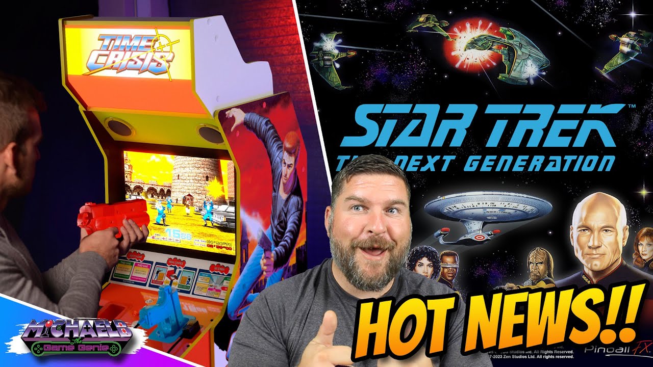 Arcade1Up Time Crisis Deluxe German Leak and Star Trek The Next ...