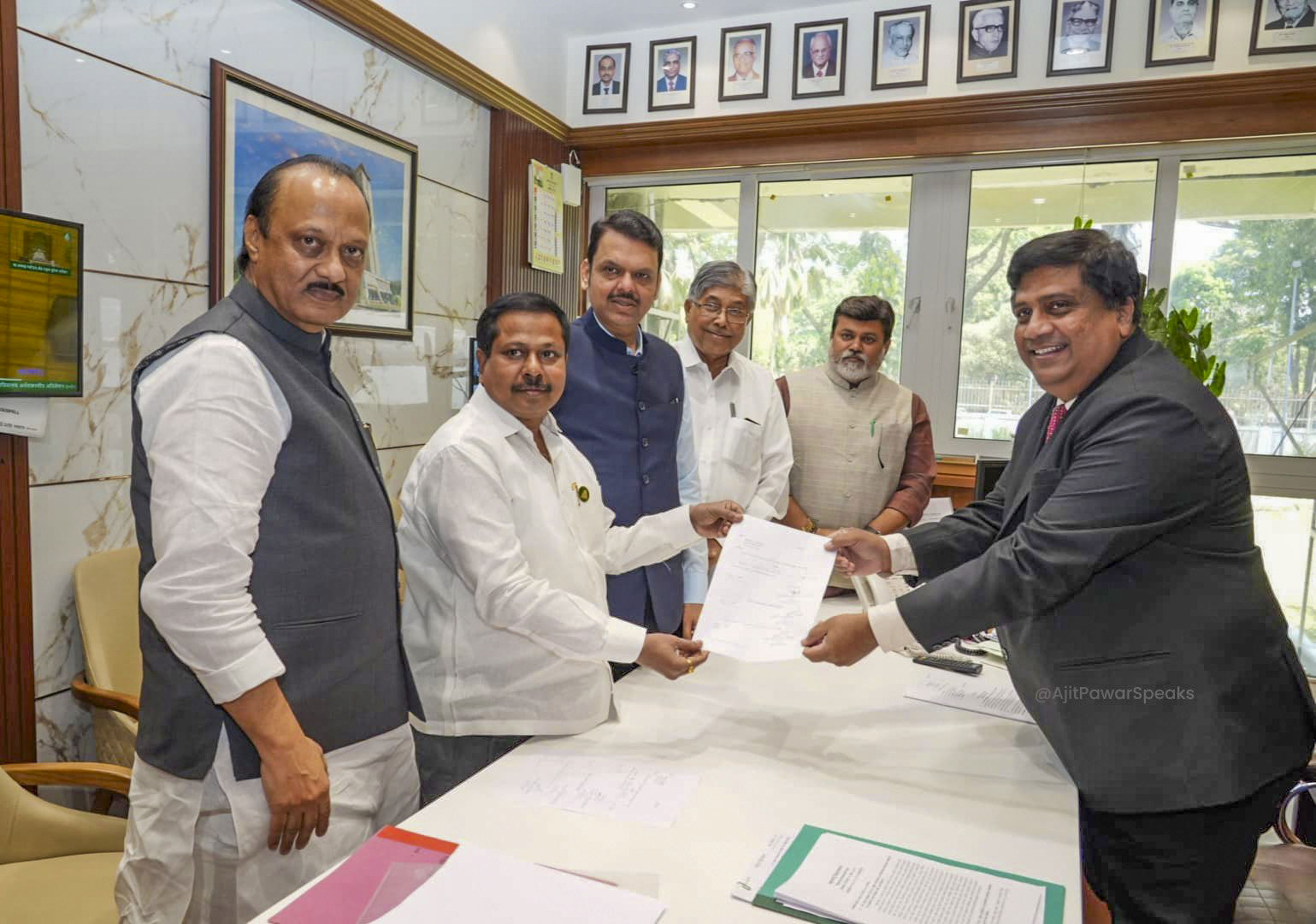 Ajit Pawar's aide Anna Bansode elected deputy speaker of Maharashtra ...