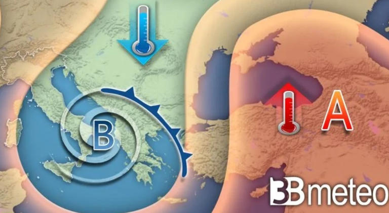 Meteo, temporali e venti fino a burrasca: è la "goccia fredda". Allerta in otto regioni