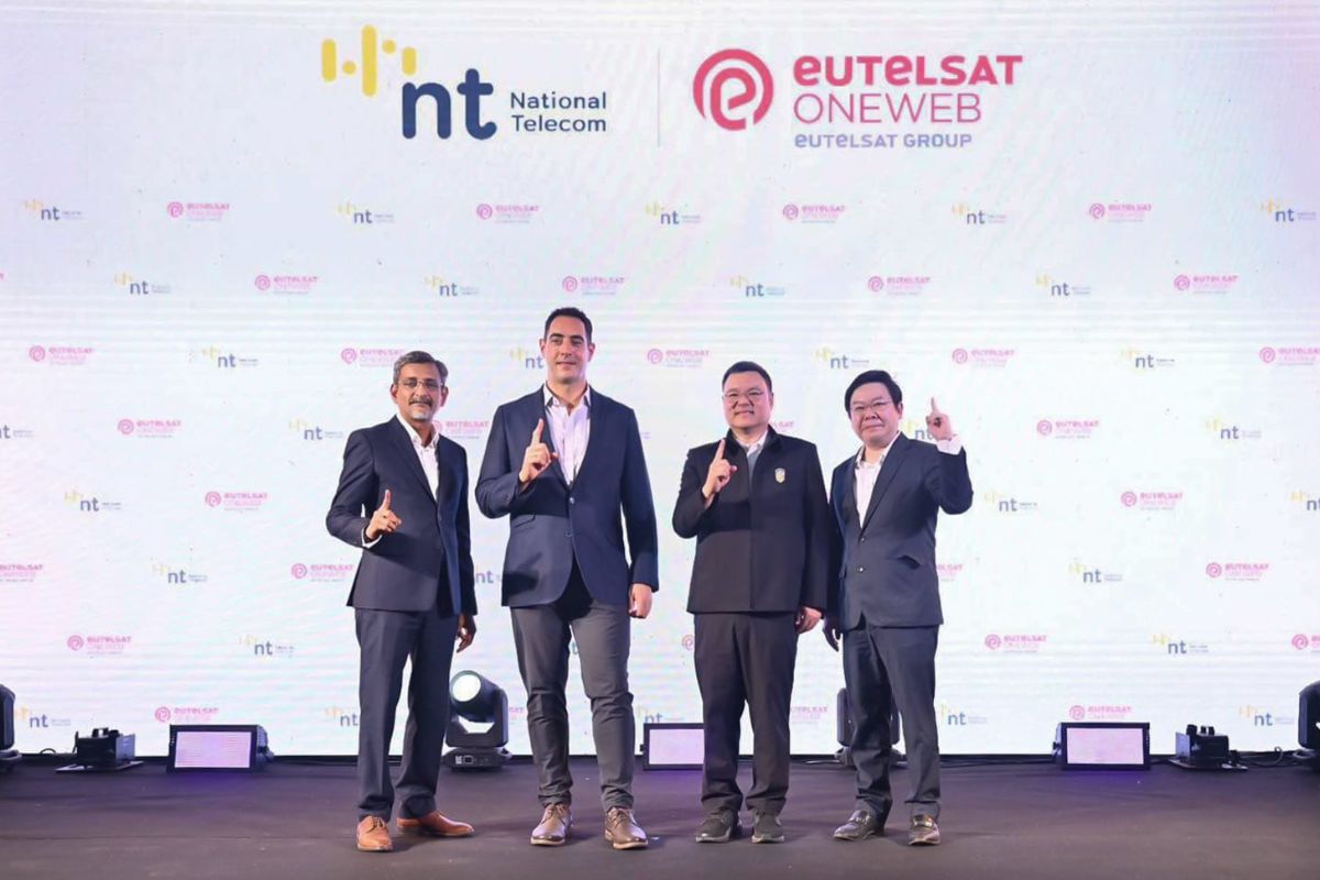 เปิดแล้วสถานีเกตเวย์ดาวเทียมอินเทอร์เน็ต NT – OneWeb