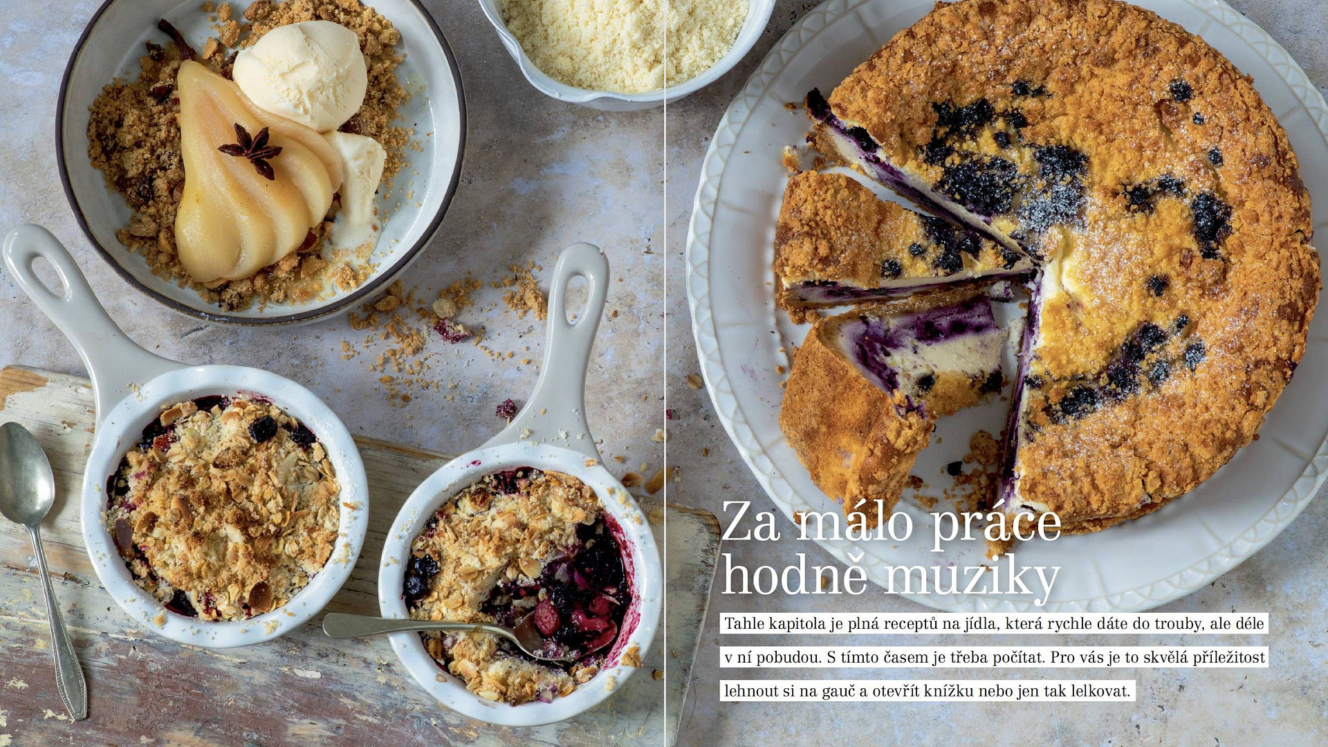 Vychází Líná pekařka: S ní zvládnete připravit sladké i slané dobroty ...