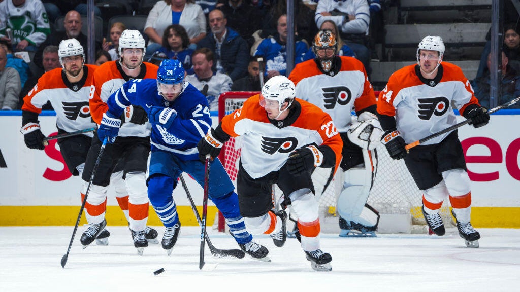 Philadelphia Flyers lose to Maple Leafs in sixth straight defeat ...