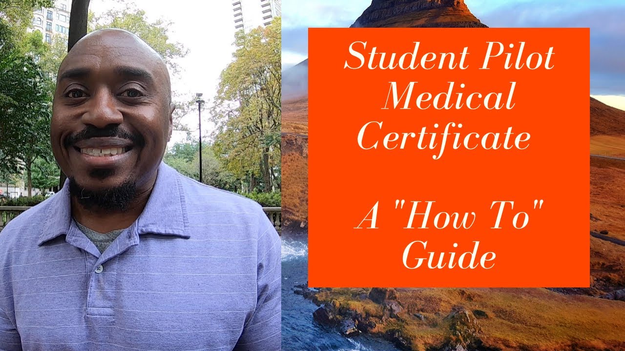 Student Pilot Medical Certificate!