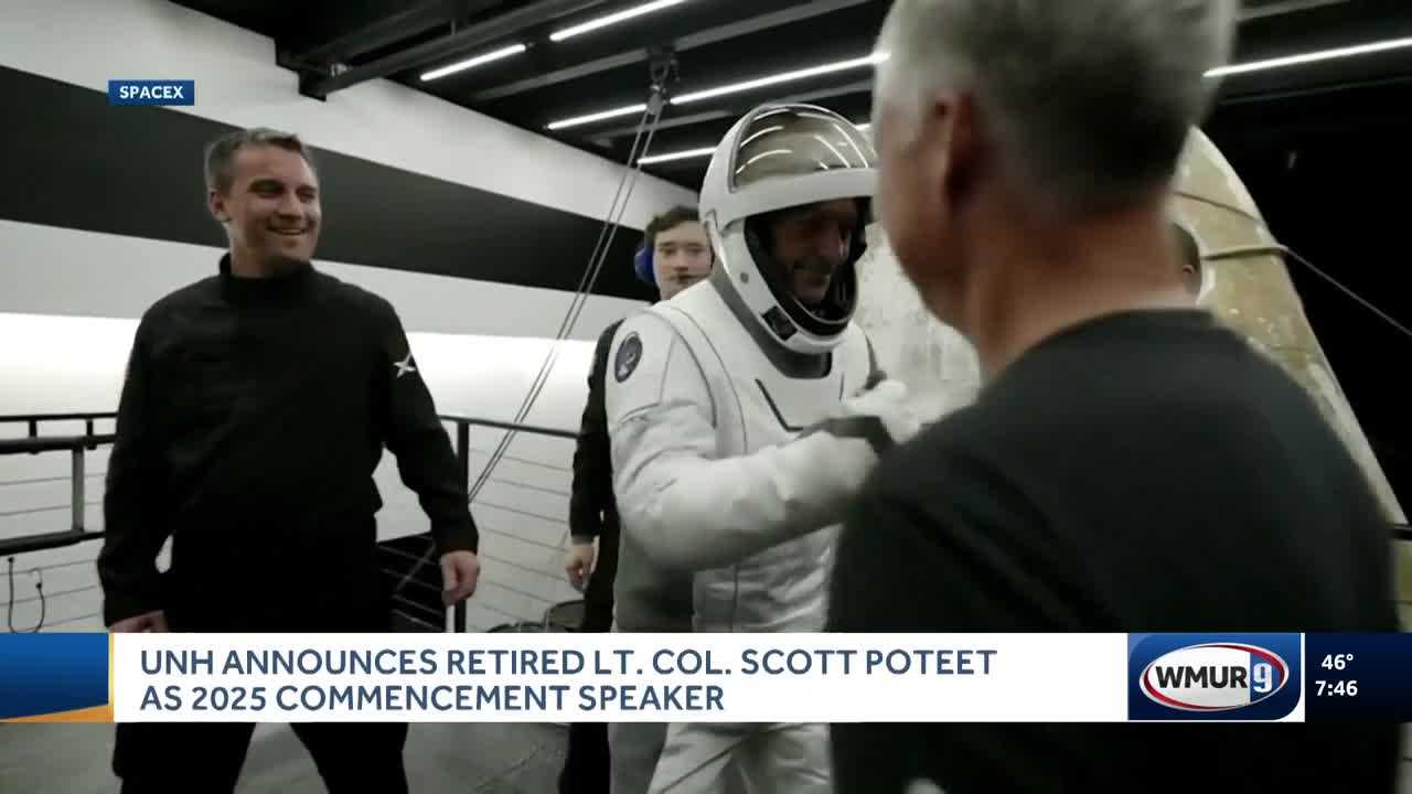 UNH announces astronaut Scott Poteet as 2025 commencement speaker