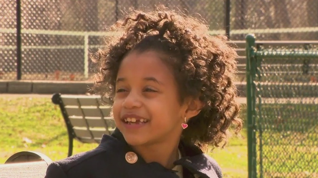 NJ second-grader goes viral for runway strut