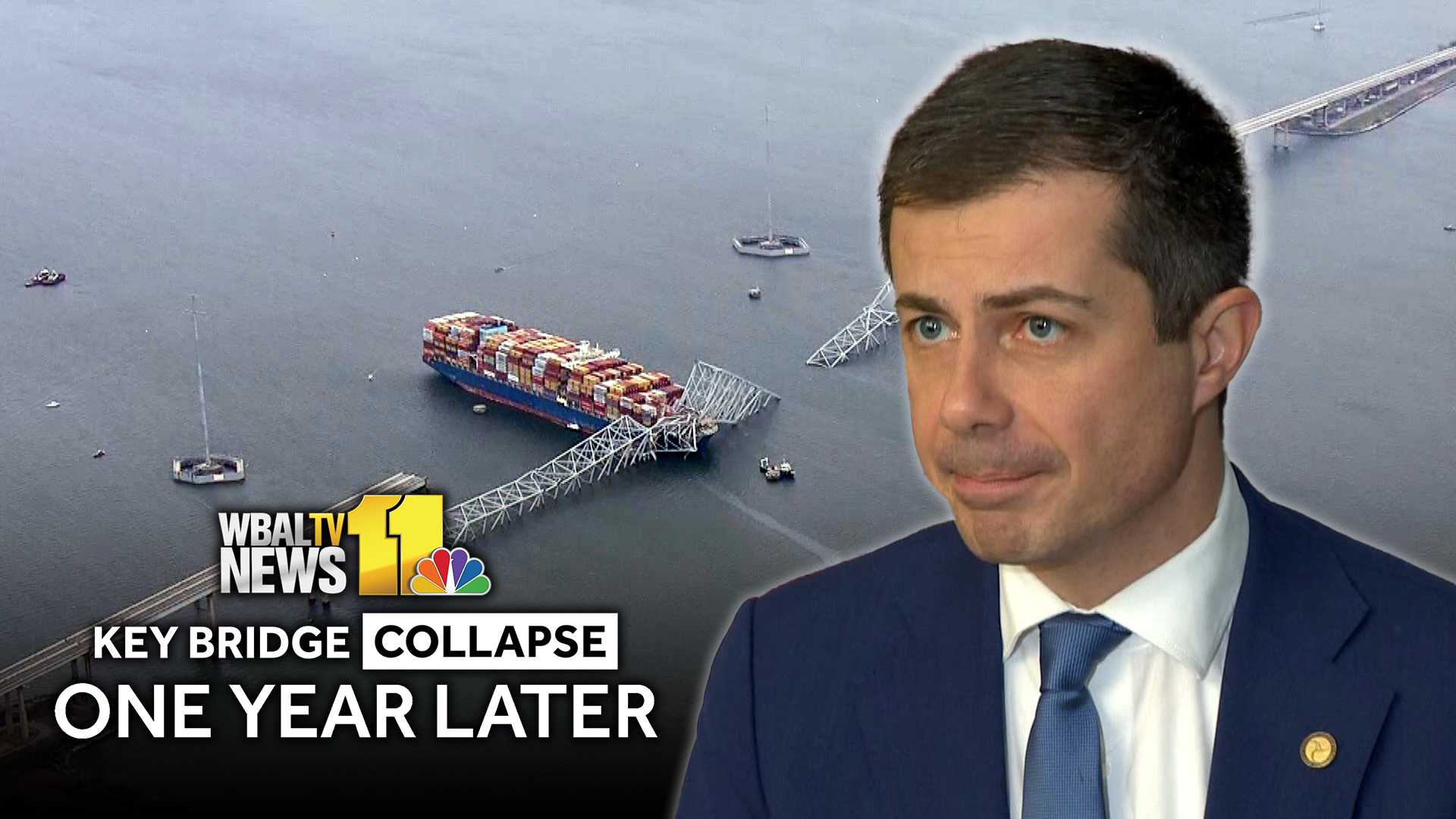 Pete Buttigieg reflects on moments after Key Bridge collapse