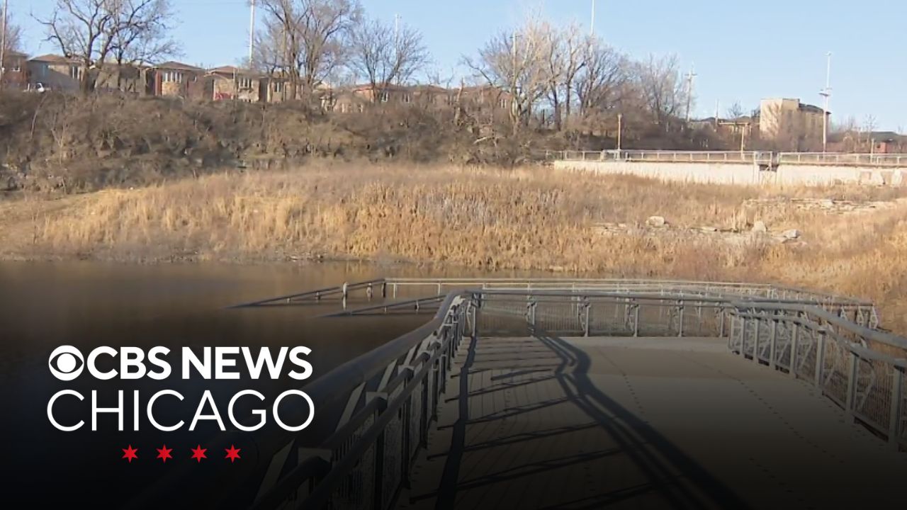 Flooding fixed at fishing pier in Chicago's Bridgeport neighborhood