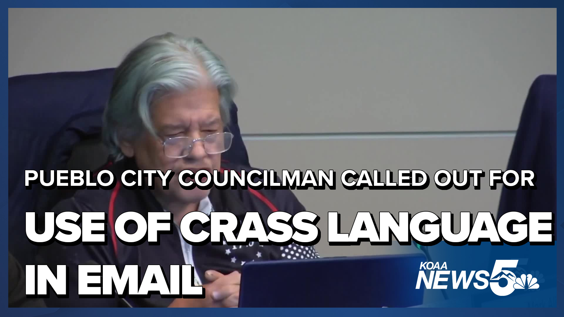 Pueblo City Councilman called out by mayor for use of crass language in ...