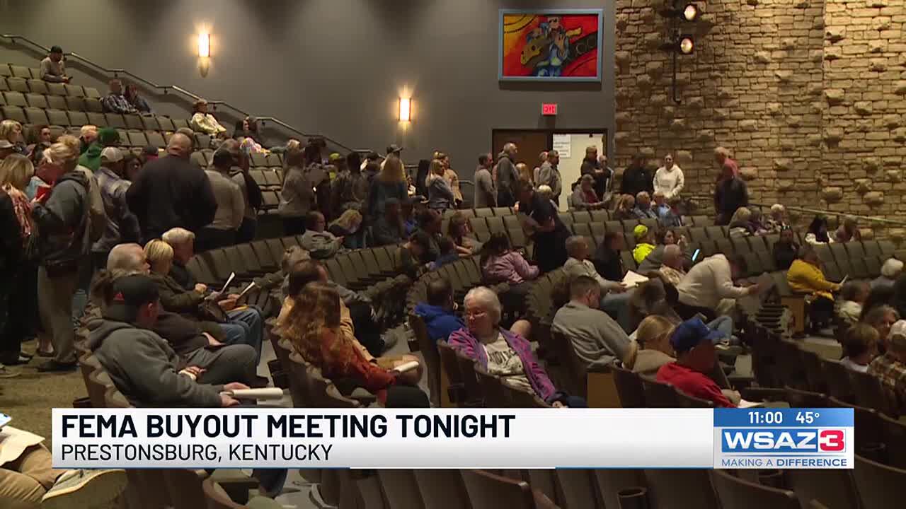 Residents asks questions about FEMA’s buyout program