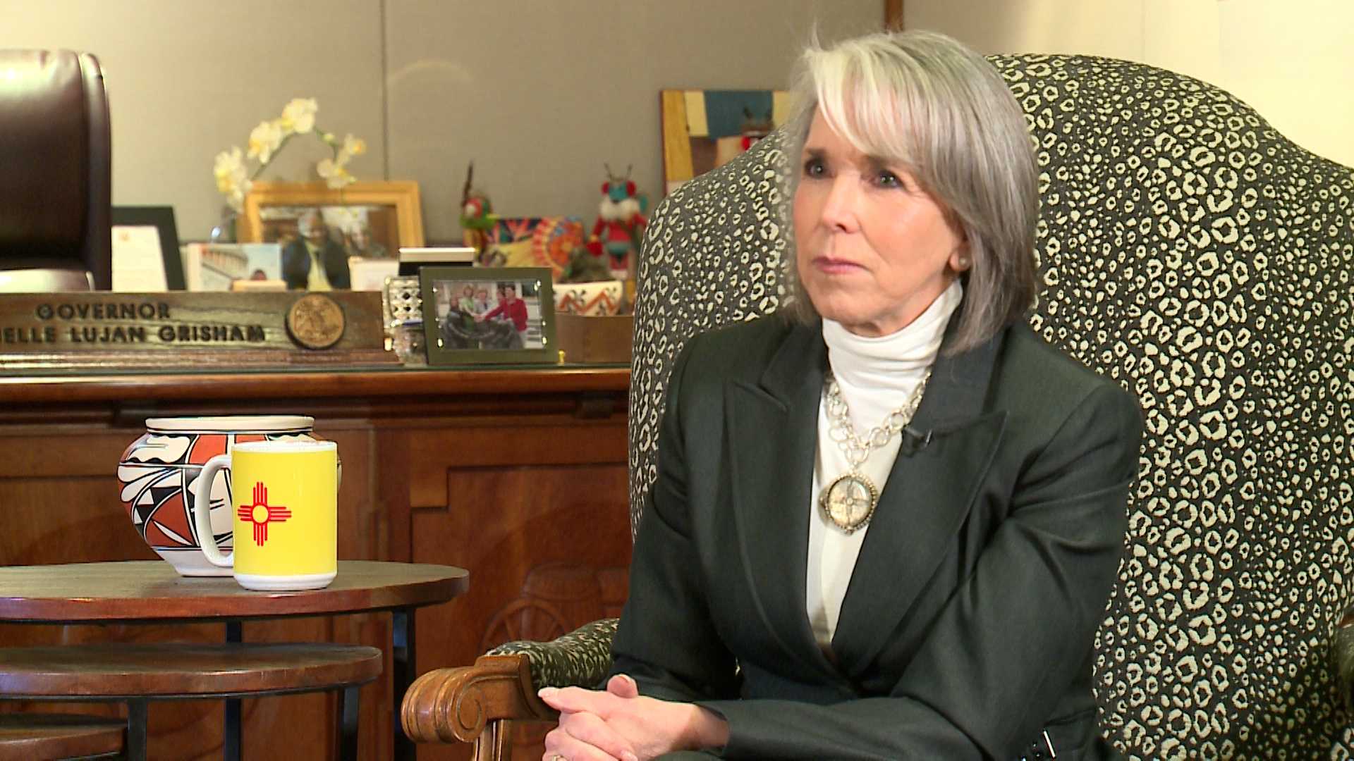 One-on-one: Gov. Michelle Lujan Grisham expresses concern amid ...