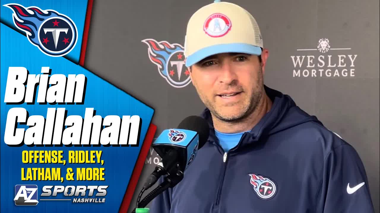 Titans HC Brian Callahan says offense is almost ready to roll: Full Presser