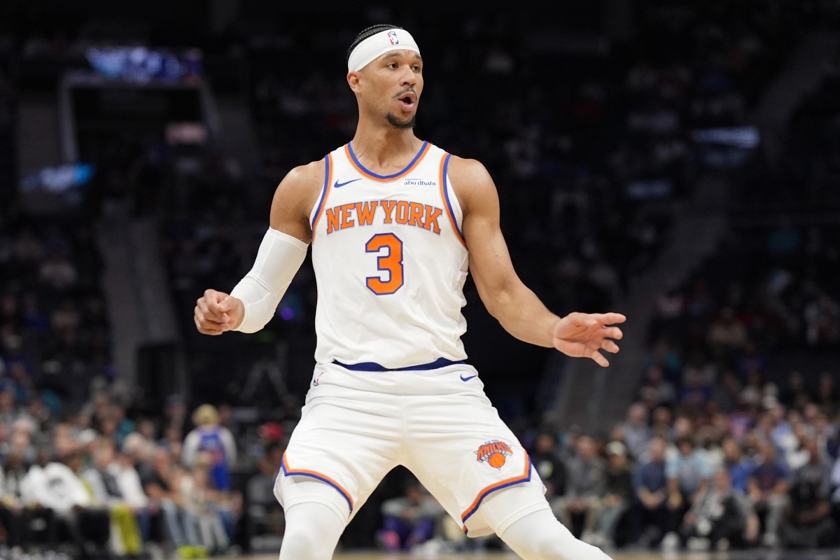 Josh Hart's Bloody Face Injury Goes Viral During Knicks-Celtics