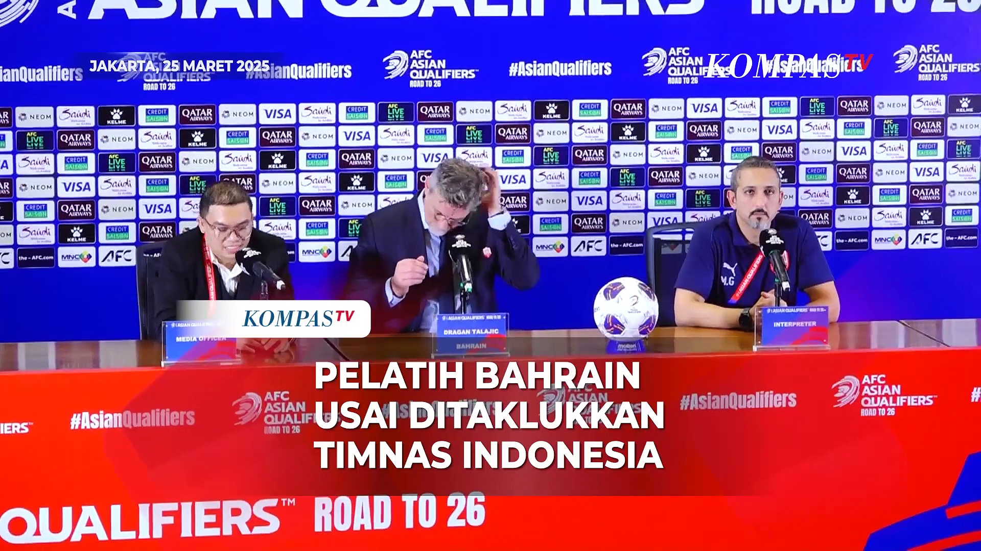 [FULL] Pelatih Bahrain Bicara usai Kalah dari Timnas, Komentari ...