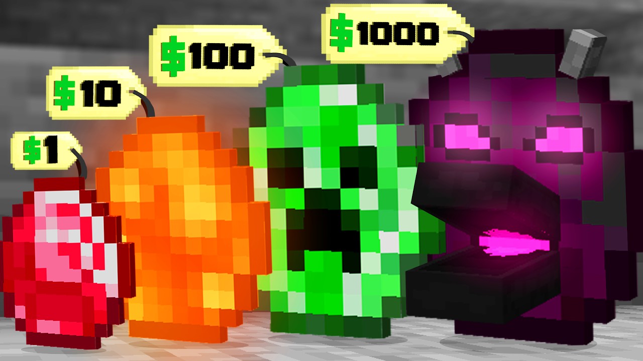 Minecraft but 1,000,000 Custom Diamonds Exist