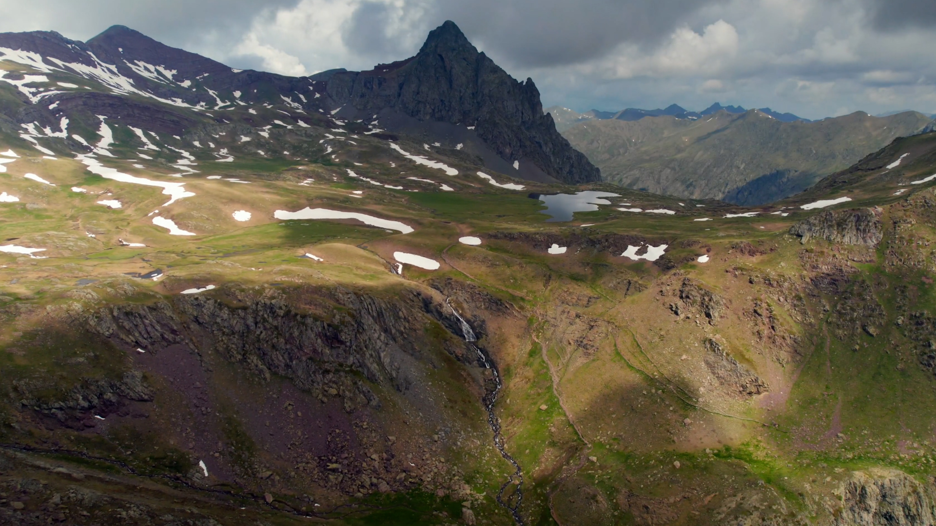 Between Peaks and Valleys: Europe's Pyrenees Mountains Filmed from ...