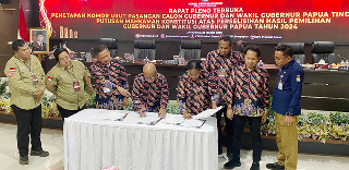 Sukseskan PSU, Jajaran KPU Papua Dirombak