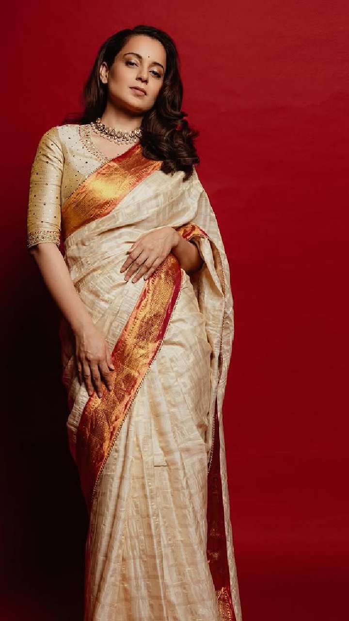 Kangana Ranaut’s 8 Exquisite Sarees For Modern Women!