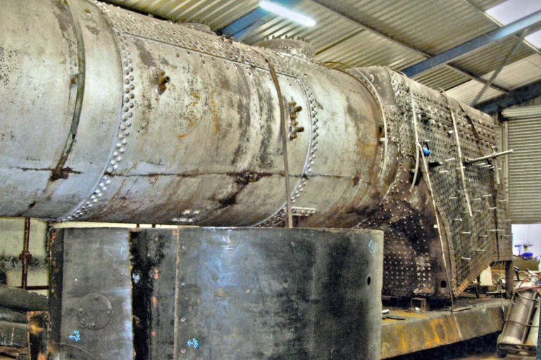 Historic steam engine is getting back on track thanks to Carnforth experts