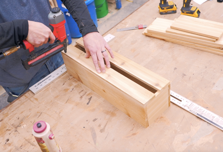 DIY Wooden Windmill Planter