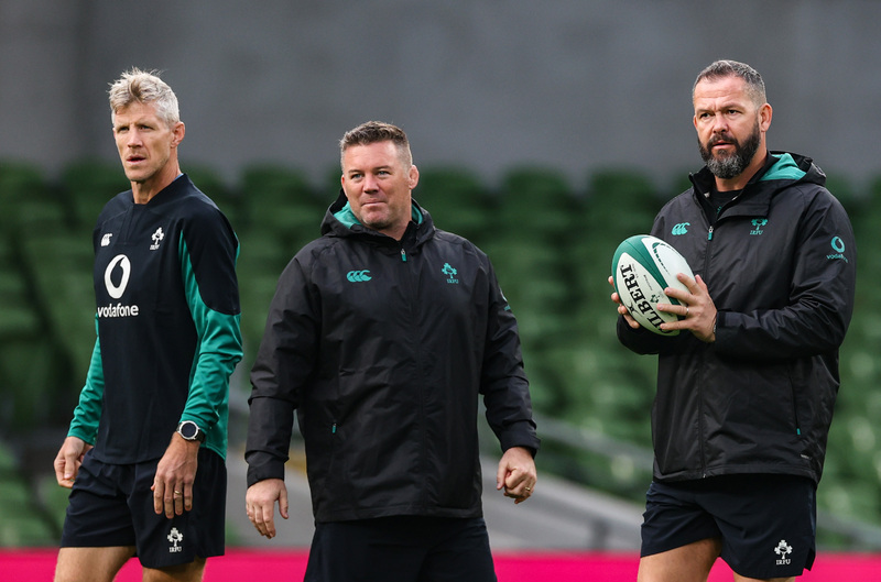 Easterby, Goodman, and Fogarty confirmed in Farrell's Lions set-up