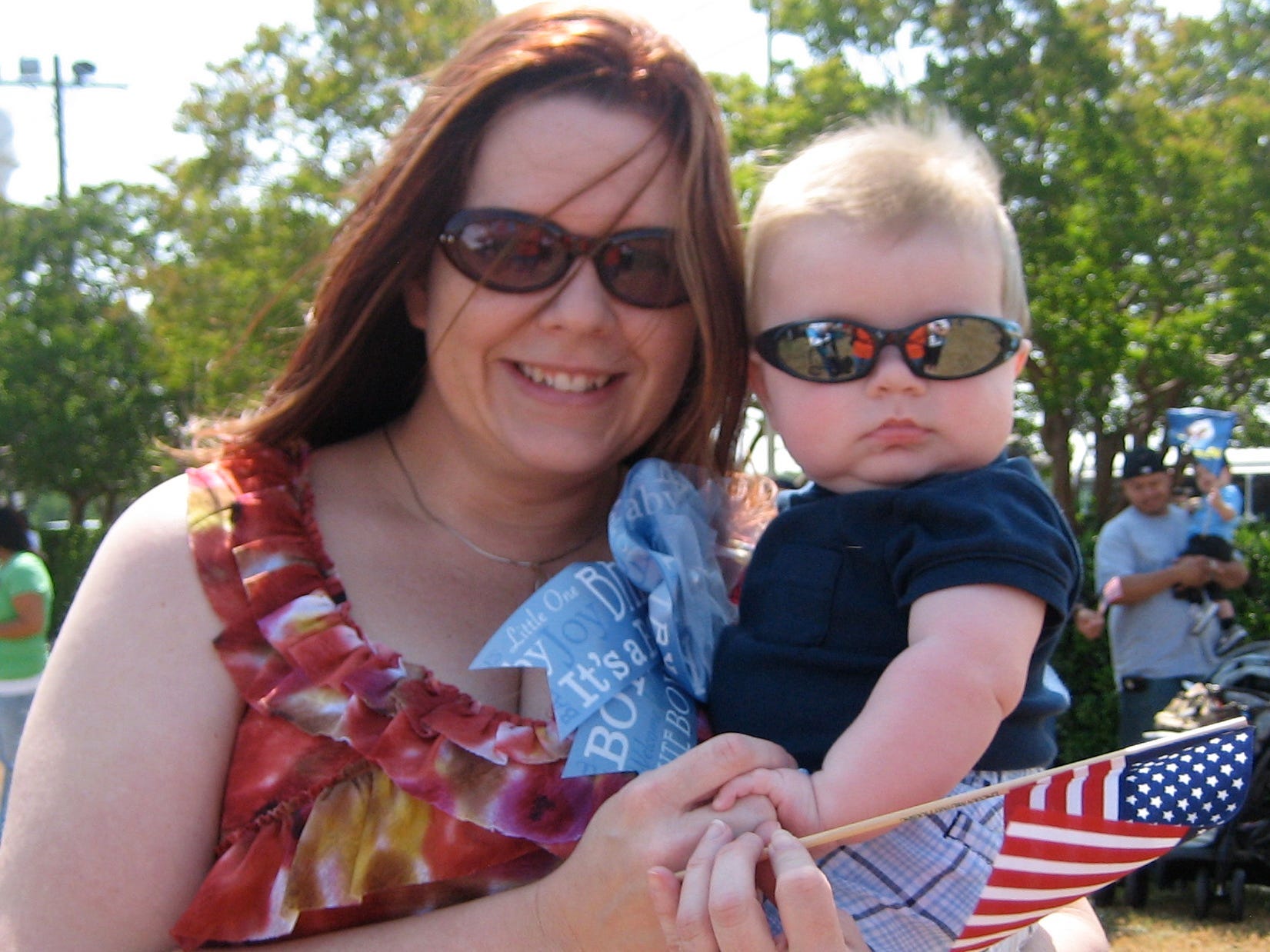 I'm happy we waited until our 40s to have kids. When we were younger ...