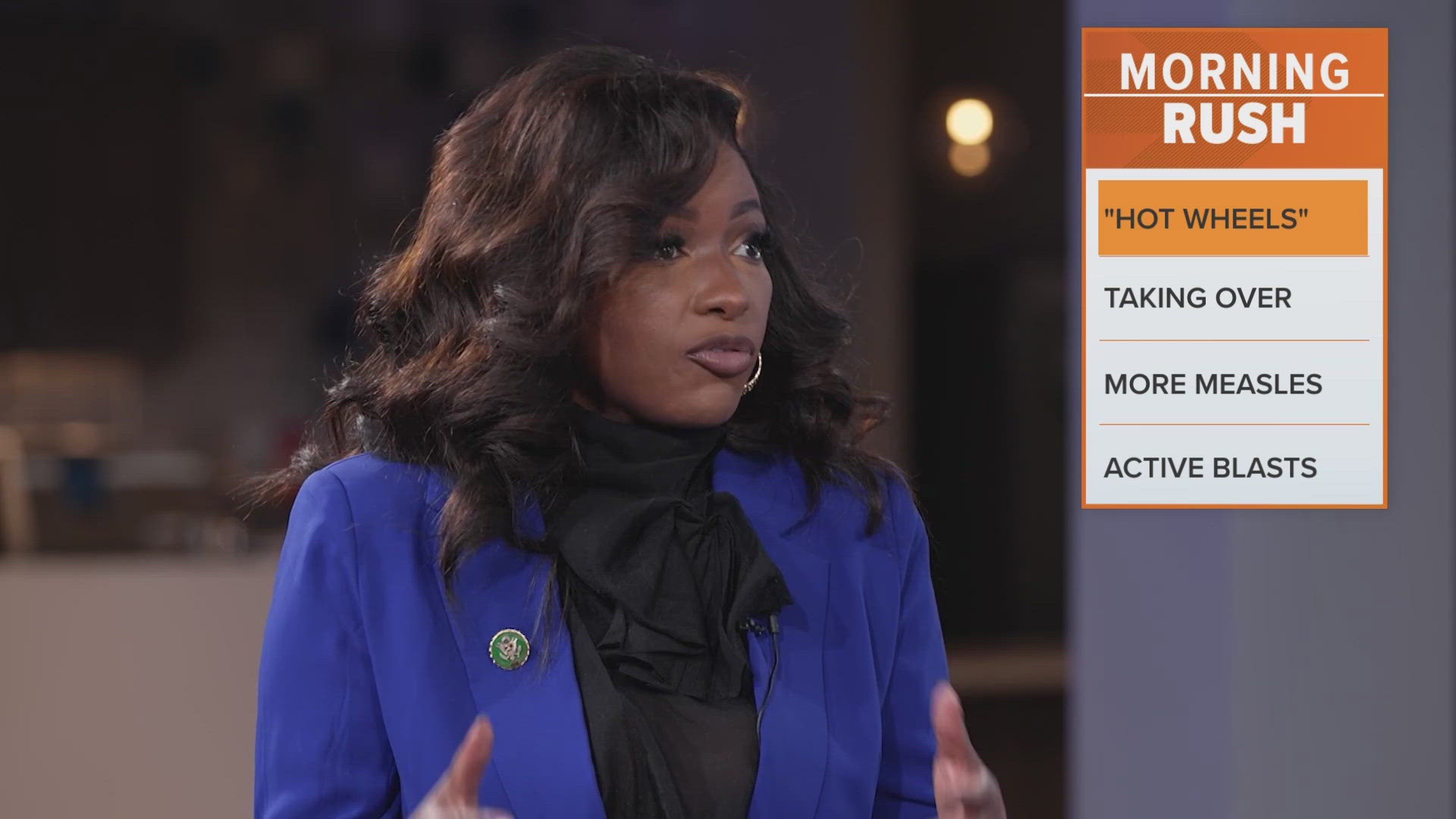 Rep. Jasmine Crockett addresses comments she made about Gov. Greg Abbott