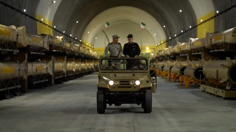 Video Shows Inside Iran's New Giant Underground Missile Base