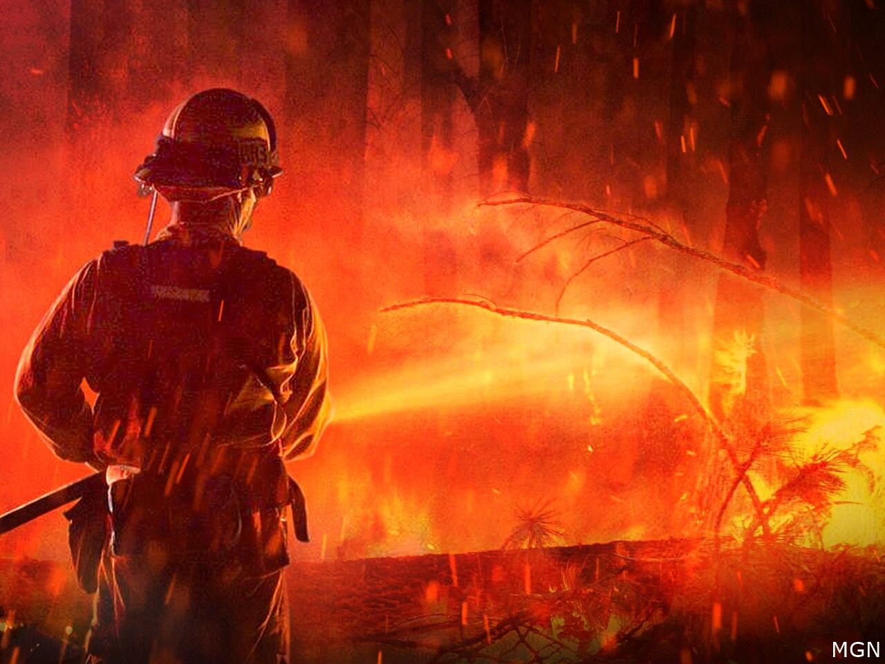 What does containment mean for wildfires?