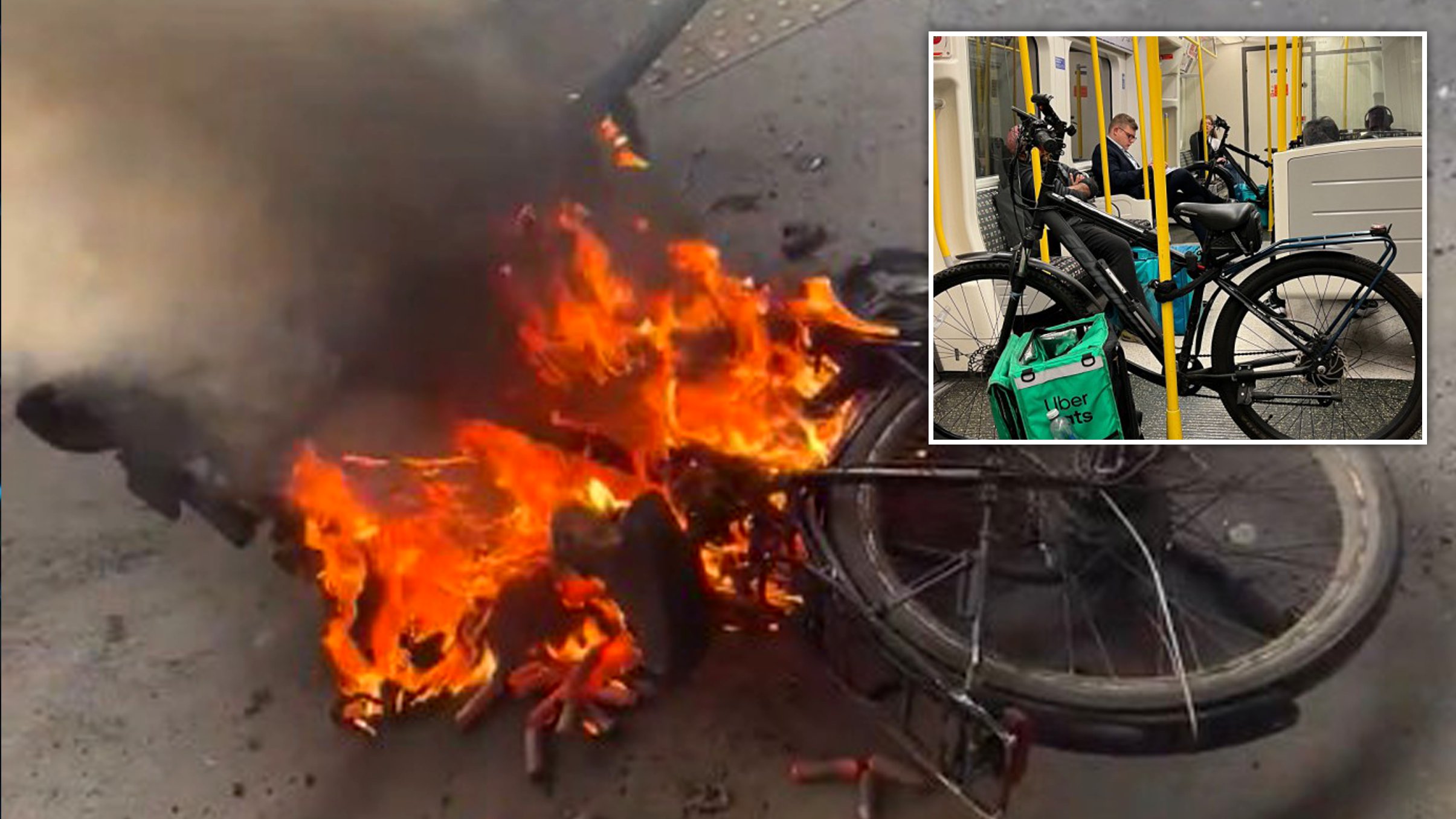 E-bike ban announced on London Underground after station fires