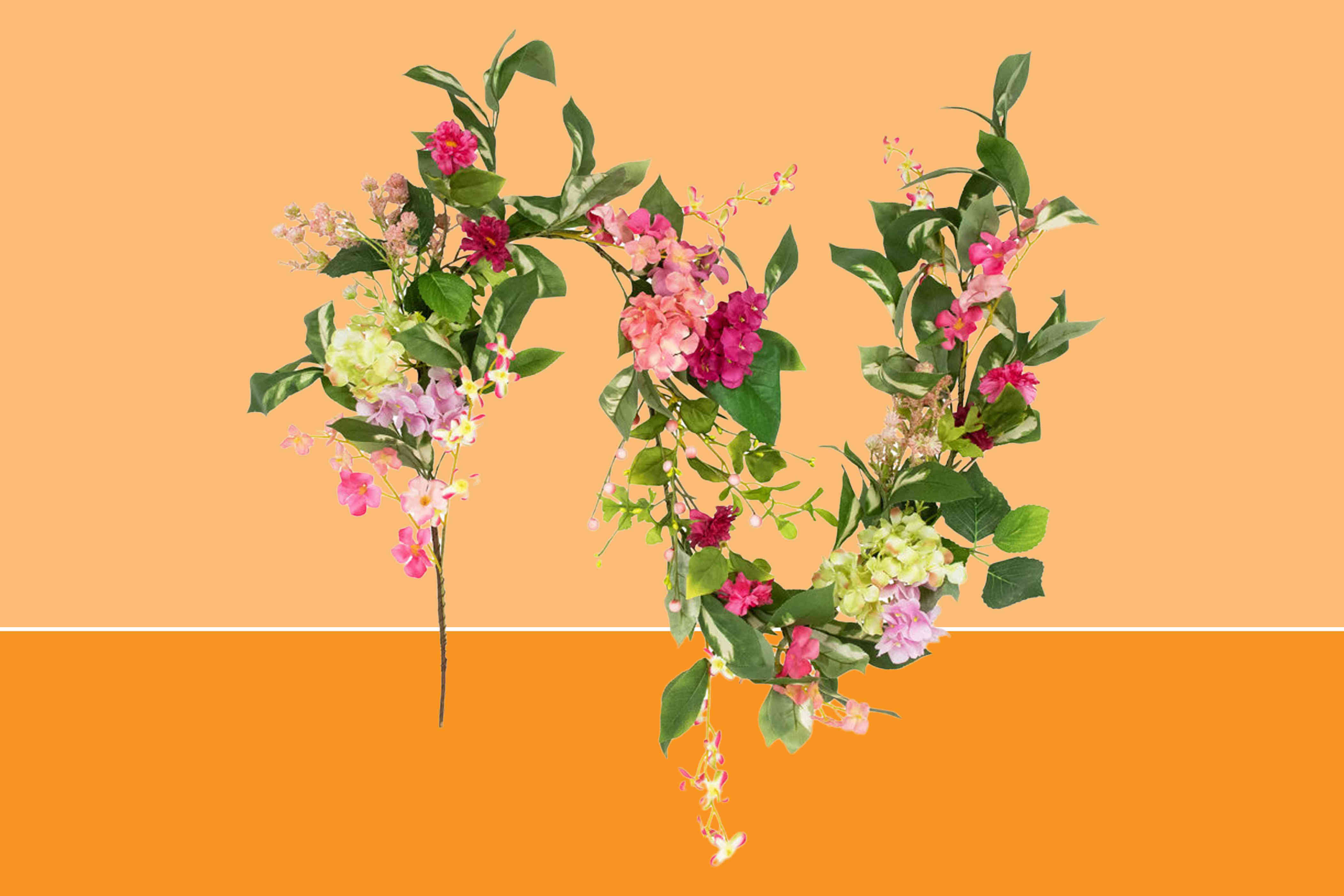 8 Spring Flower Garlands to Dress Up Your Space for Spring — Starting ...