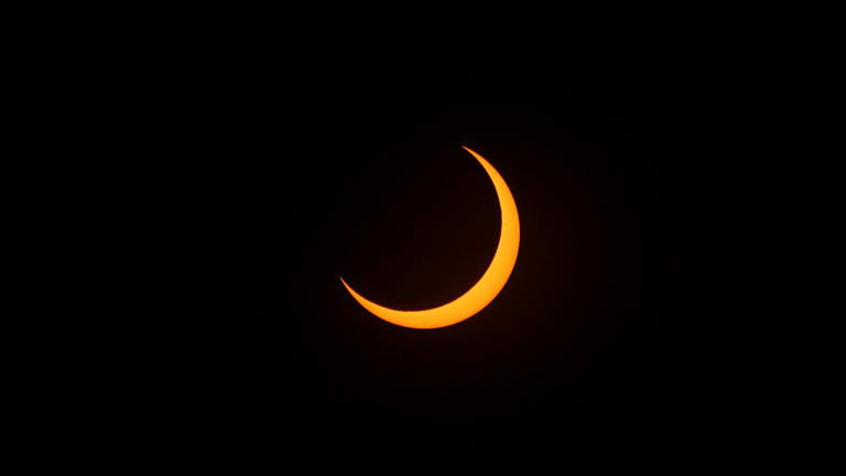 The new moon of March 2025 creates a partial solar eclipse this weekend