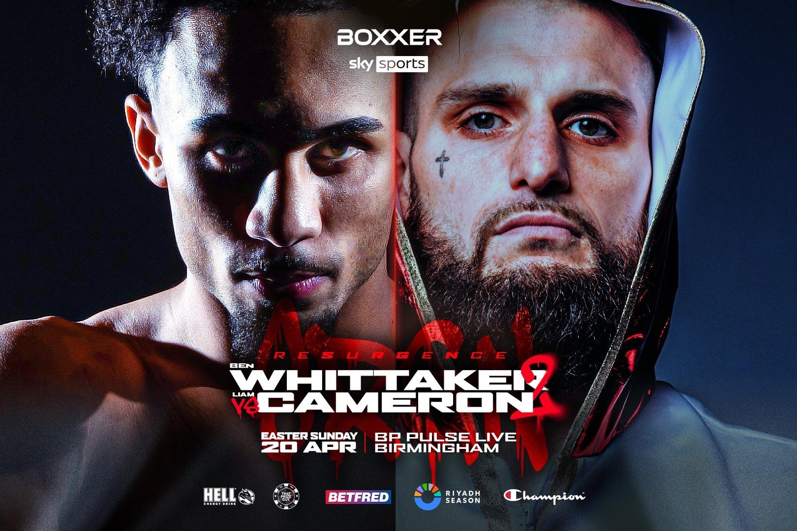 Callum Simpson repeats claim Ben Whittaker "bottled it" against Liam ...