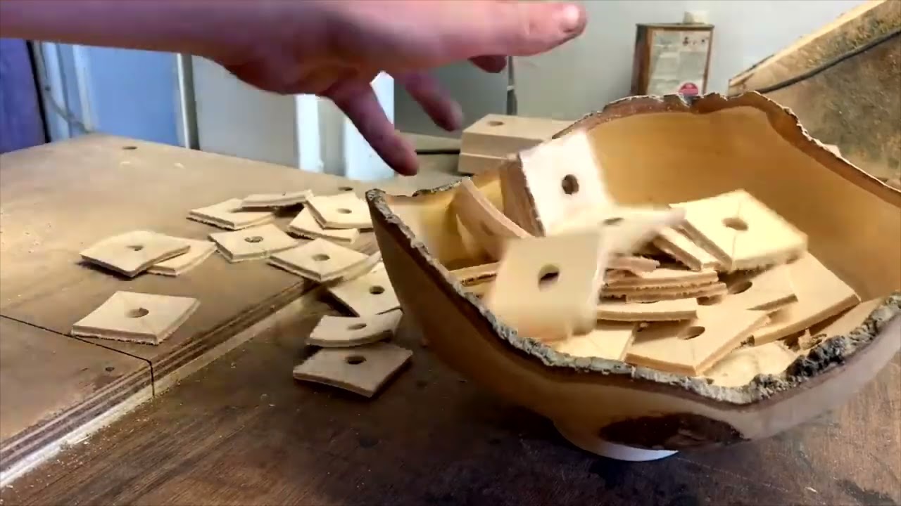 Woodturning - Stacked Mallet