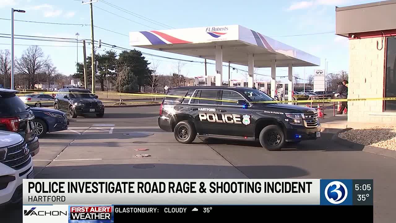 Man arrested after road rage shooting on I-91