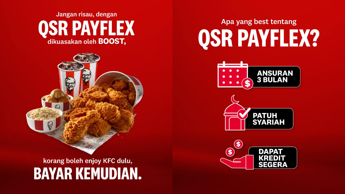 BNPL for fried chicken? That’s exactly what KFC M’sia & Boost have teamed up to offer.