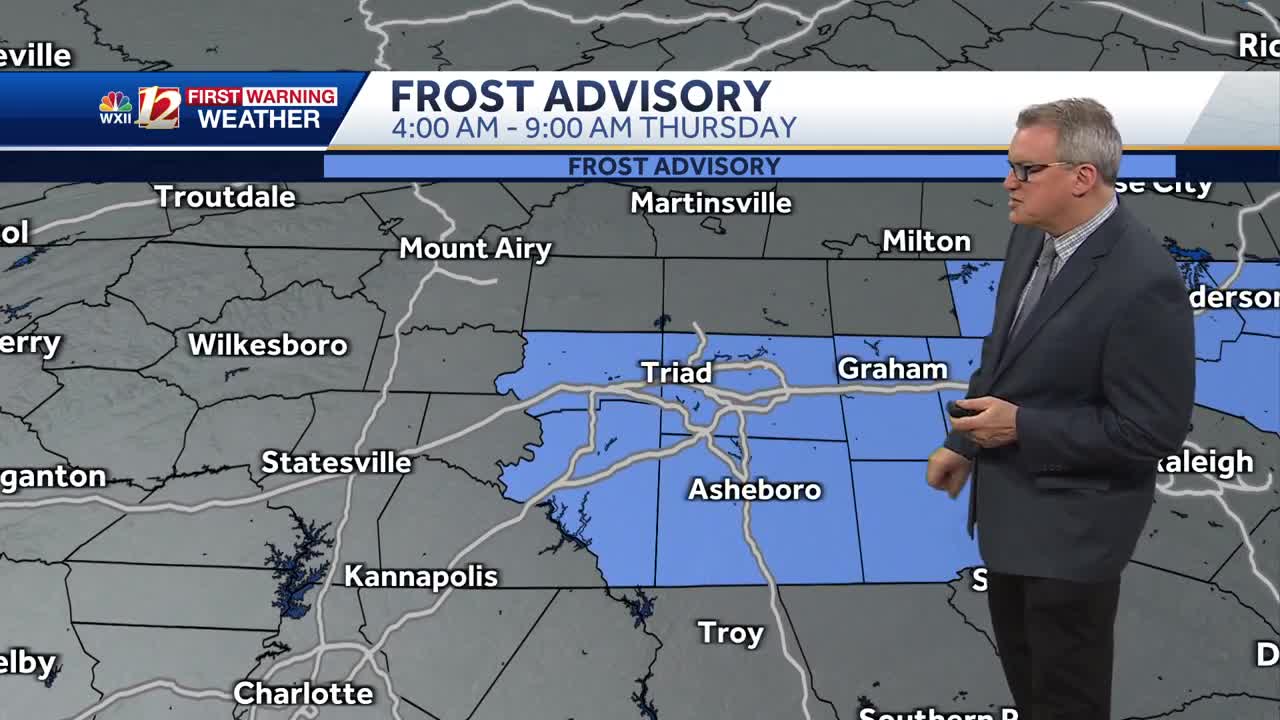 Fire & Frost! Very high Triad fire risk continues, frost threat early ...
