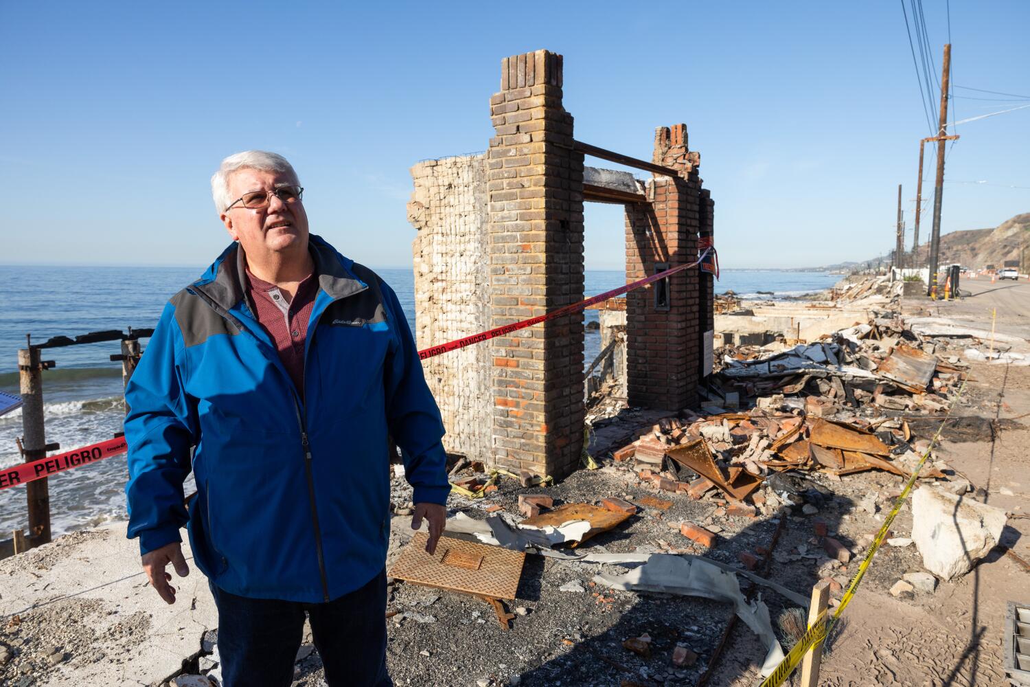 They lost their coastal Malibu homes to fire. But should they rebuild ...