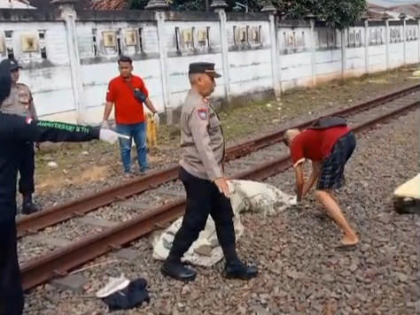 Perempuan Tewas Tertabrak KA Ciremai Saat Jogging di Perlintasan Rel Semarang