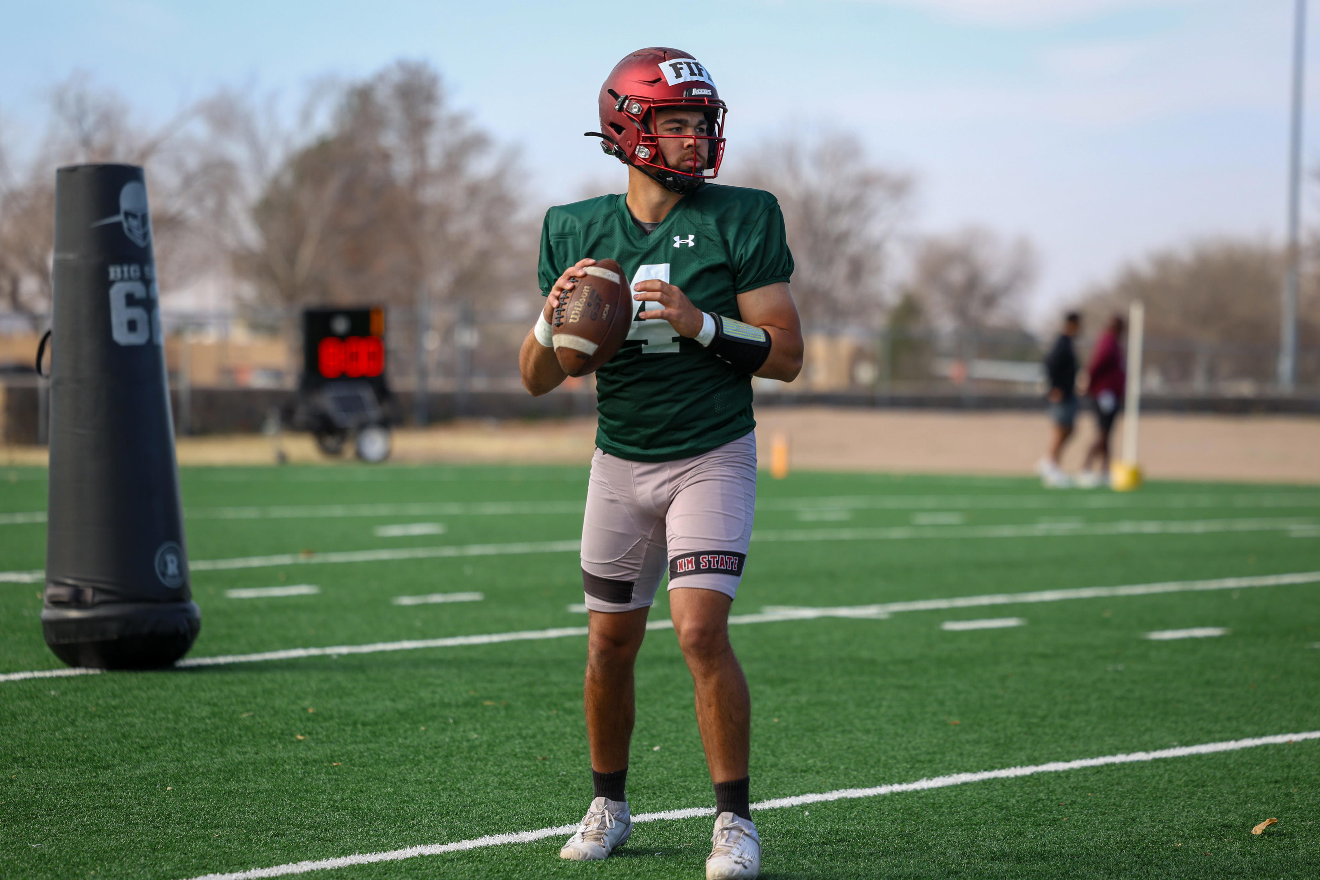 Logan Fife ready to be 'the guy' who fixes New Mexico State's ...