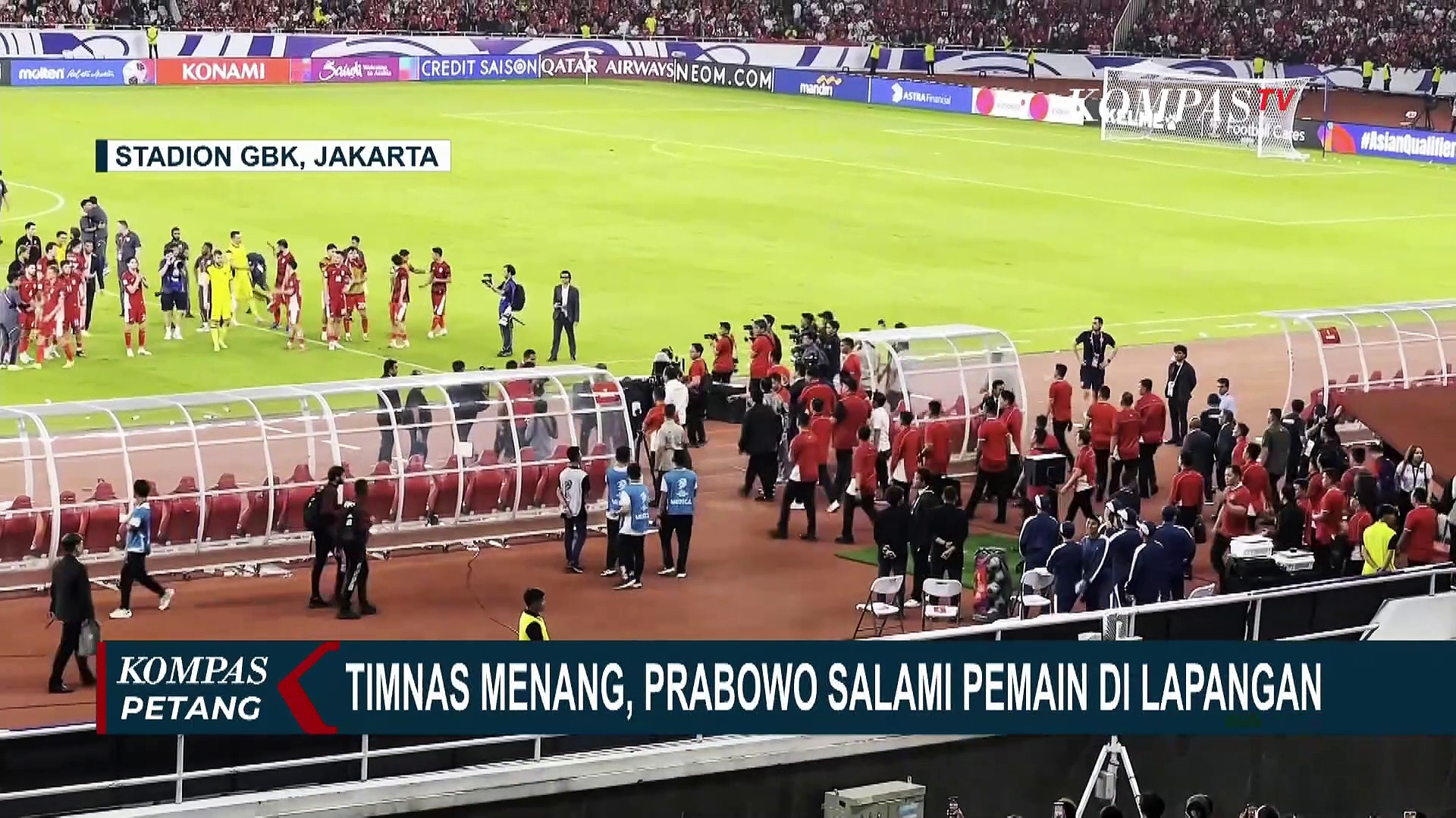 Momen Suporter Timnas Persembahkan Koreo Garuda Raksasa Usai Laga Lawan ...