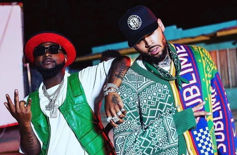 Davido teases potential joint project & tour with close friend Chris Brown