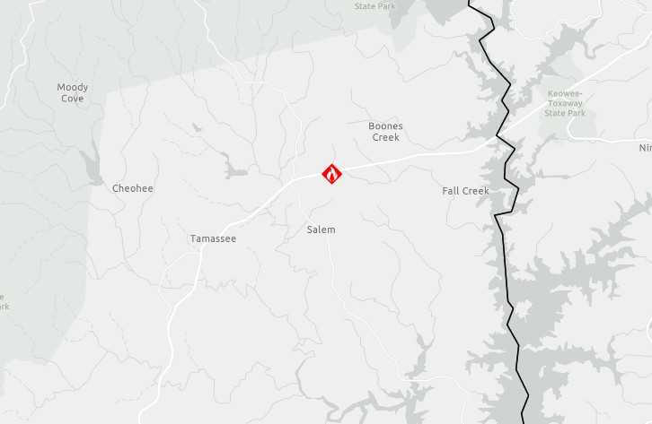 Fire in Oconee County is 100% contained