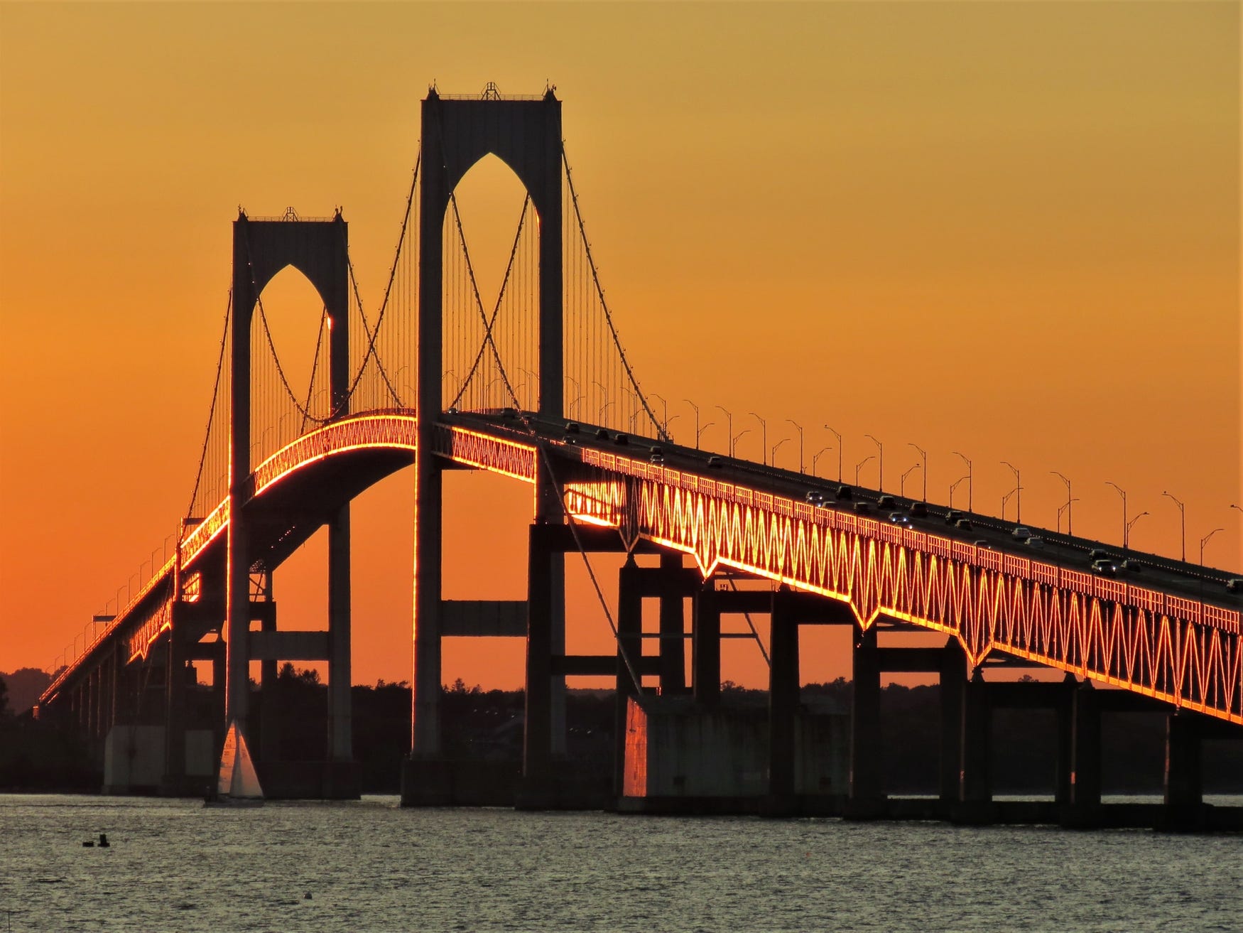 Newport Pell Bridge lane closure, traffic pattern changes planned. What ...