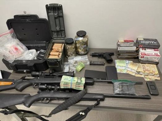 RCMP seize cash, guns, cannabis in Peguis First Nation drug trafficking ...