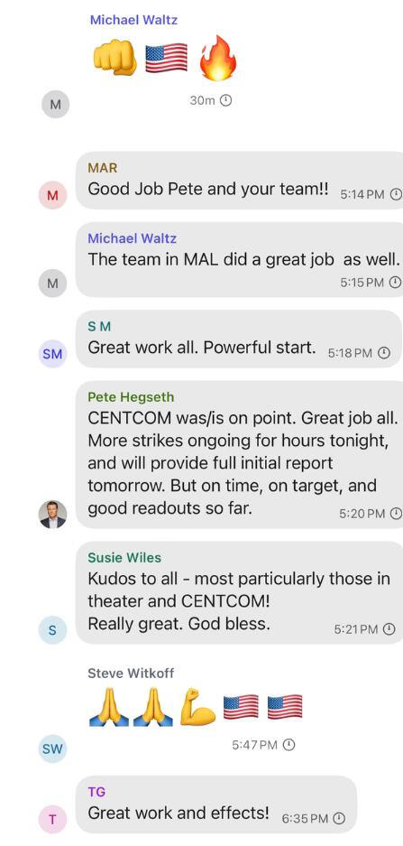 The Atlantic releases entire text chain showing Hegseth’s detailed ...